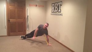 3 Way Plank Challenge Workout - Resistance Band Training